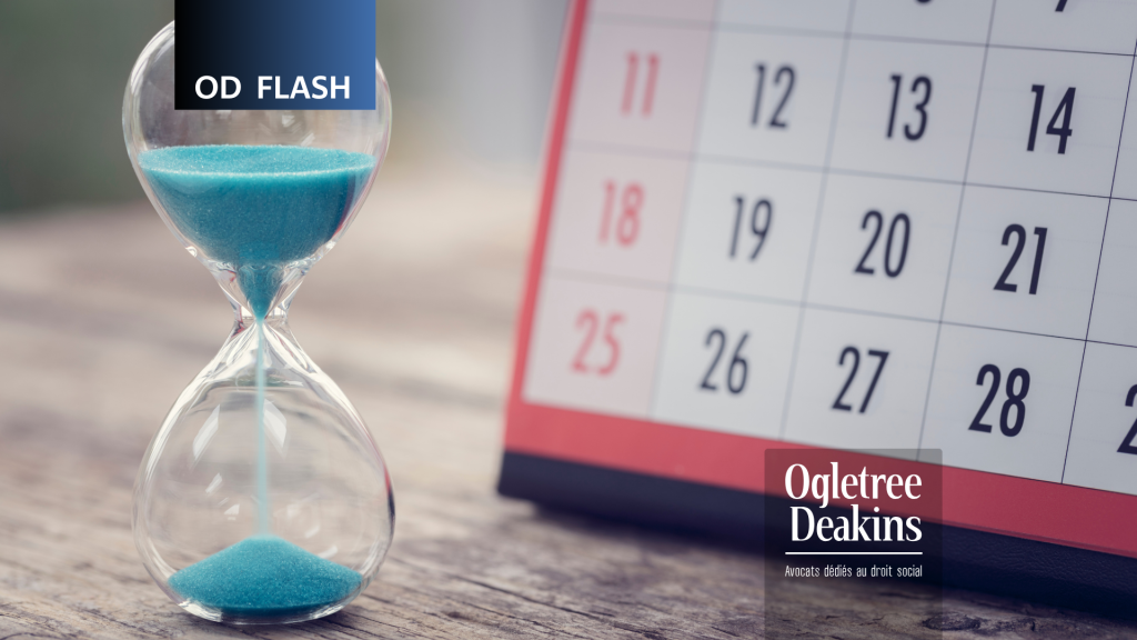 OD FLASH | Limitation of actions for payment of wages, unfitness for ...