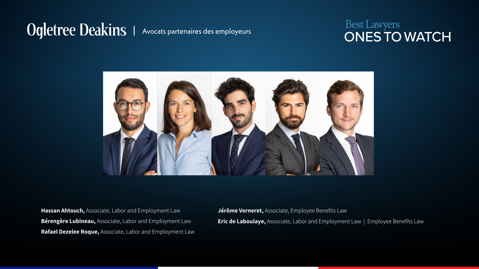 COMMUNIQUÉ | 11 avocats d’Ogletree Deakins distingués dans les guides ...