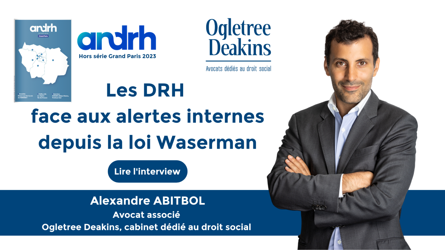 Interview | Alexandre Abitbol "Les DRH face aux alertes internes depuis ...