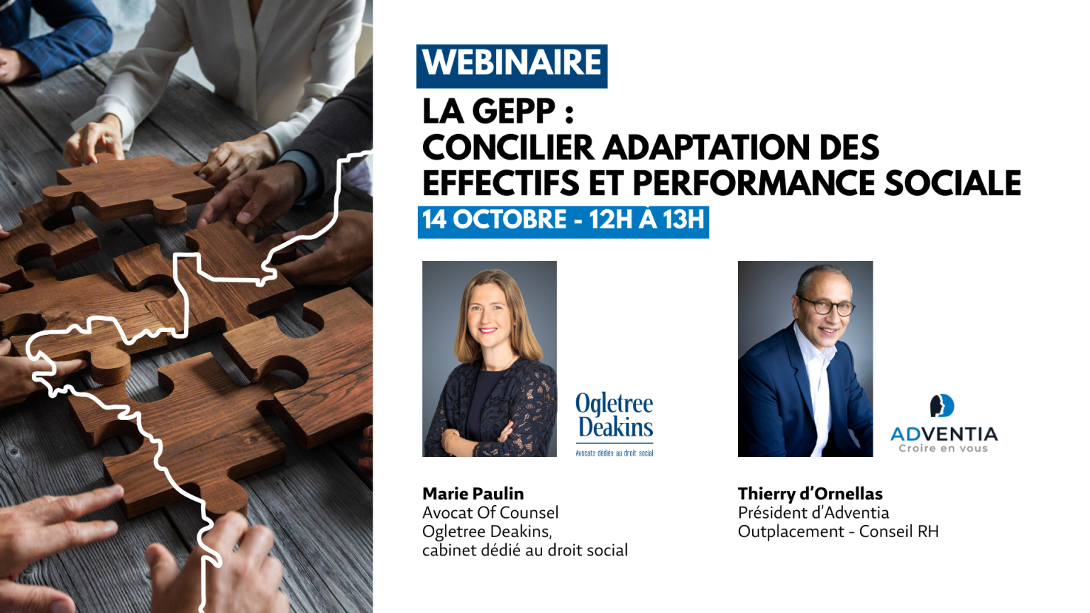Webinaire | 14 octobre 2025 - « 𝗟𝗮 𝗚𝗘𝗣𝗣 : 𝗰𝗼𝗻𝗰𝗶𝗹𝗶𝗲𝗿 𝗮𝗱𝗮𝗽𝘁𝗮𝘁𝗶𝗼𝗻 𝗱𝗲𝘀 ...